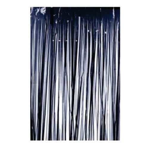 Cortina Macarons 1x2 Metros Preto Fox Import